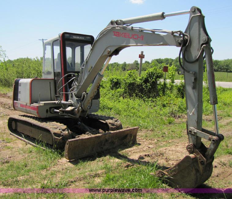 1998 Takeuchi TB045 excavator in Topeka, KS | Item 8247 sold | Purple Wave