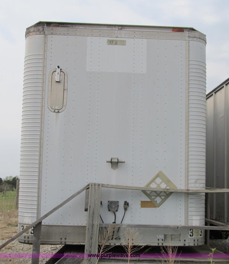 1977 Lufkin 45' dry van trailer in Topeka, KS | Item 8969 sold | Purple ...