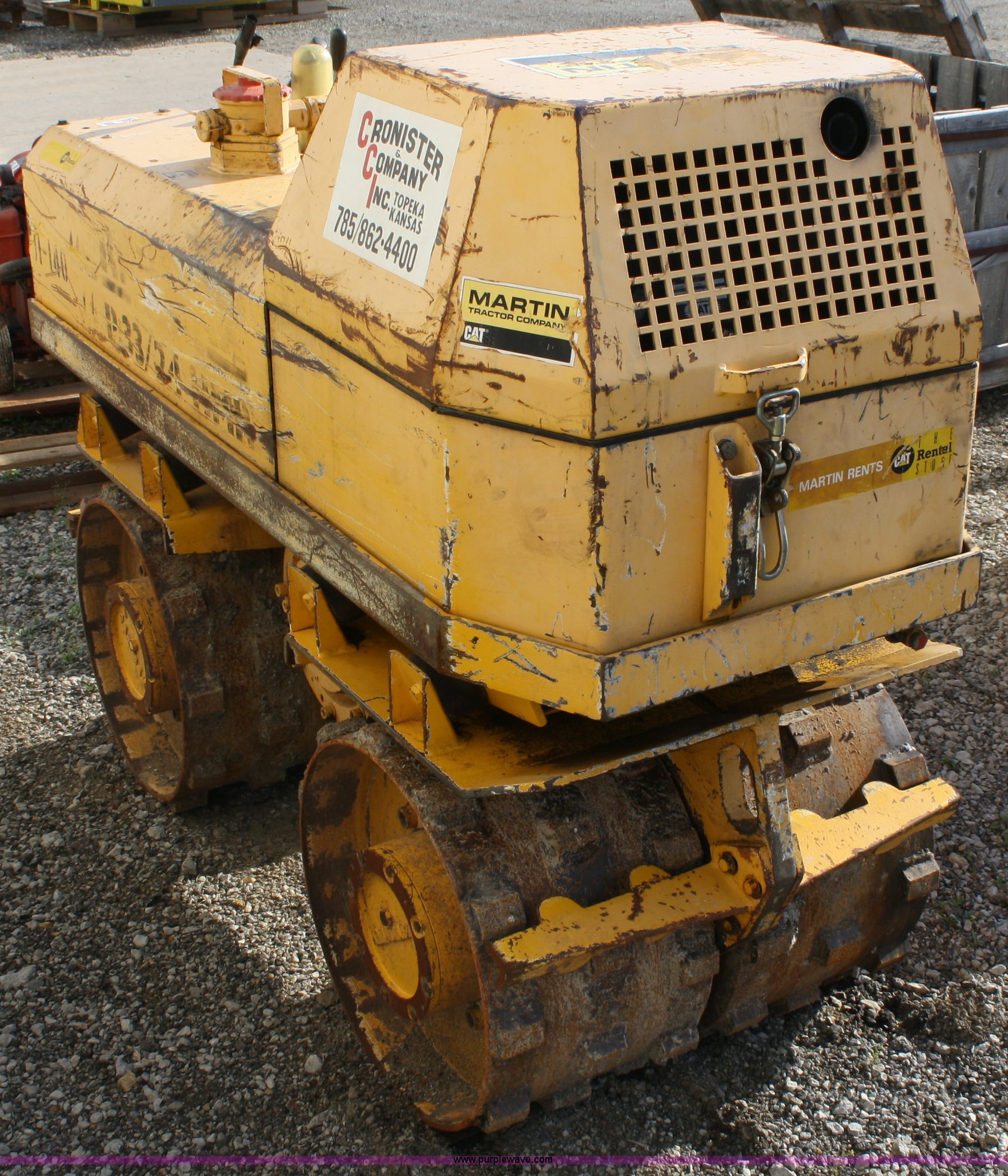 2000 Rammax P33/24HMR trench packer in Topeka, KS | Item 2398 sold ...