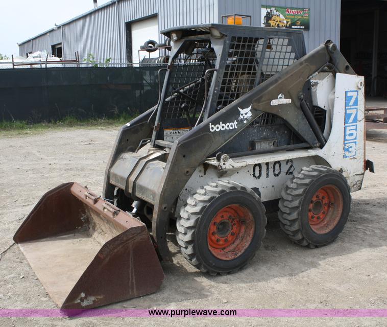 1992 Bobcat 7753 skid steer in Ottawa, KS | Item 4773 sold | Purple Wave