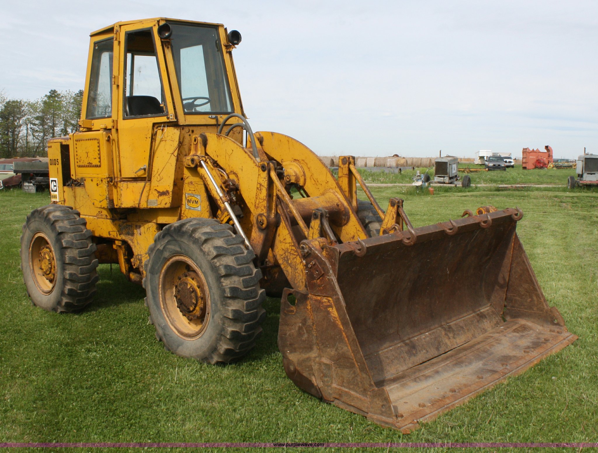 1971 Caterpillar 920 wheel loader in Baldwin City, KS | Item 4772 sold ...