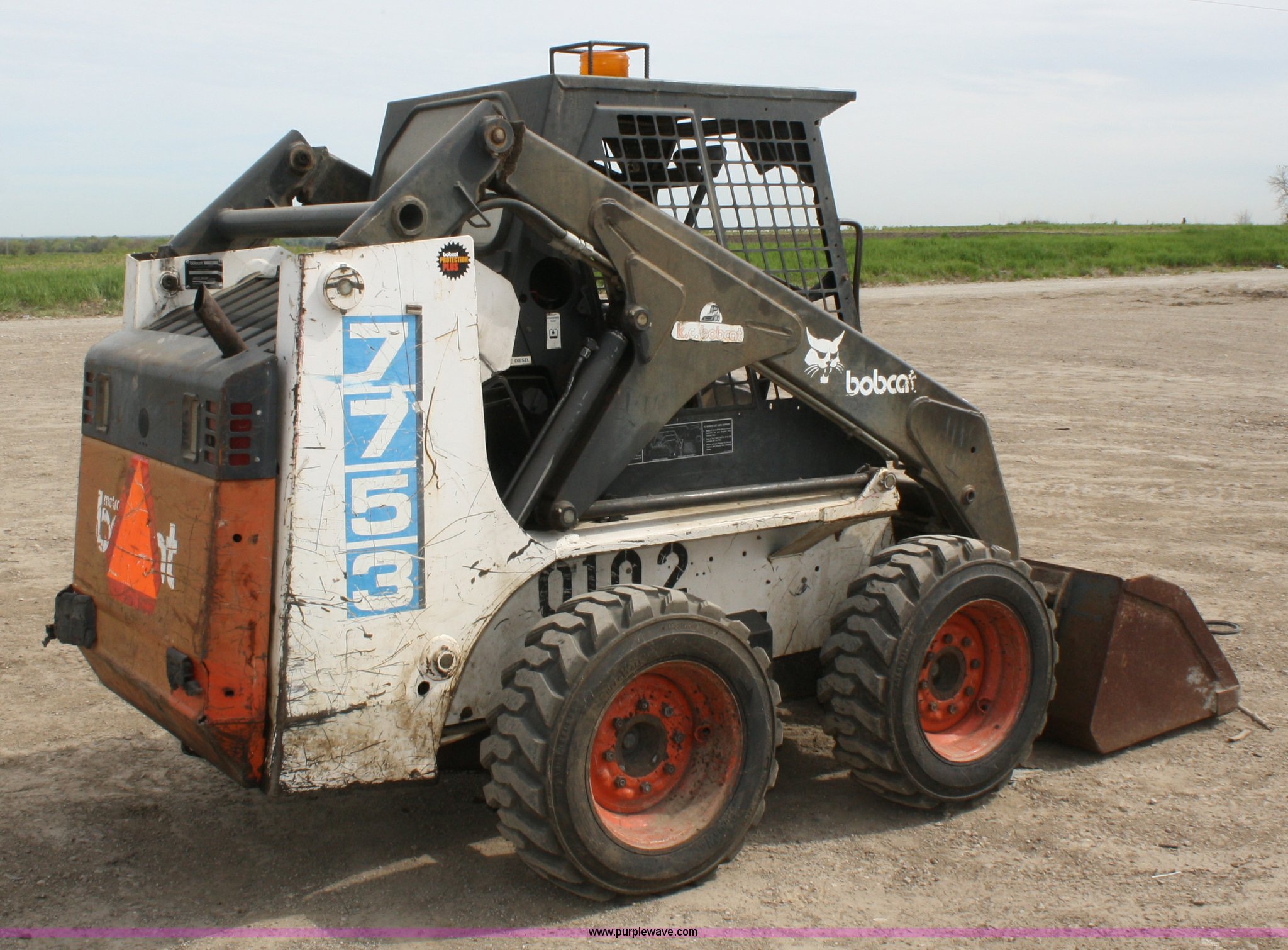 1992 Bobcat 7753 skid steer in Ottawa, KS | Item 4773 sold | Purple Wave