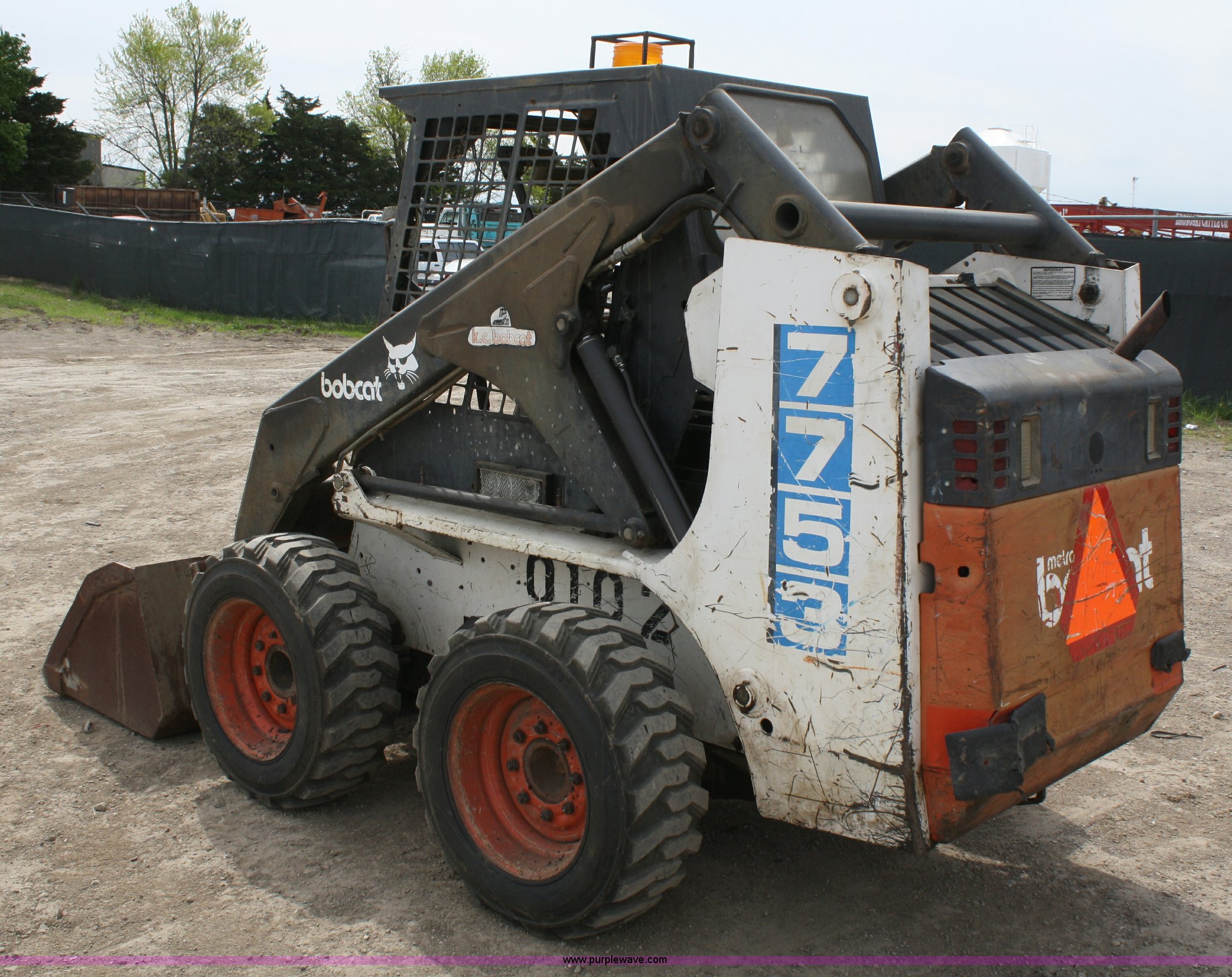 1992 Bobcat 7753 skid steer in Ottawa, KS | Item 4773 sold | Purple Wave