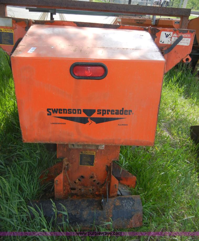 (2) Swenson salt/sand spreaders in Manhattan, KS | Item 2239 sold ...