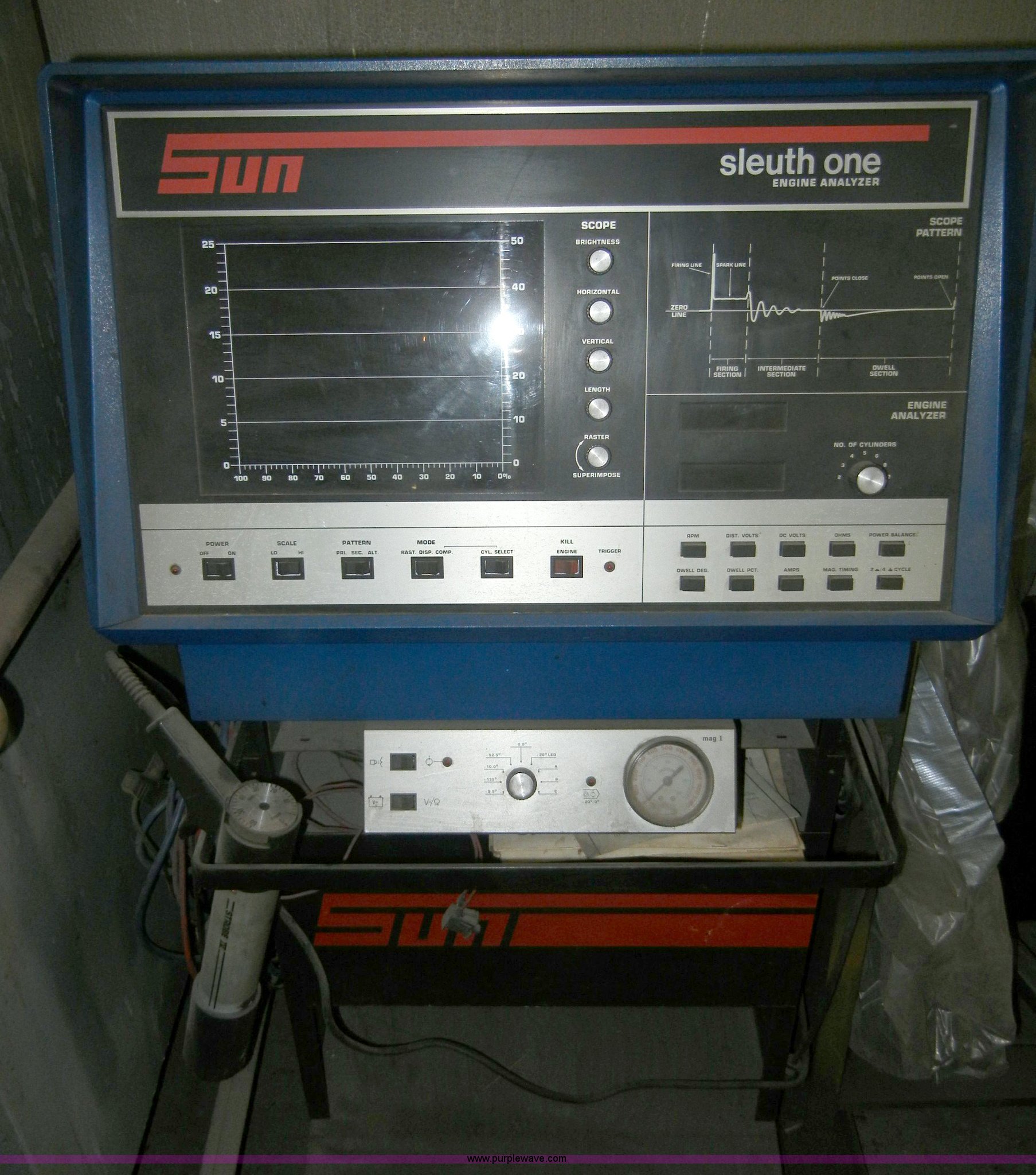 Sun Sleuth One engine analyzer in Osawatomie, KS | Item 2307 sold ...