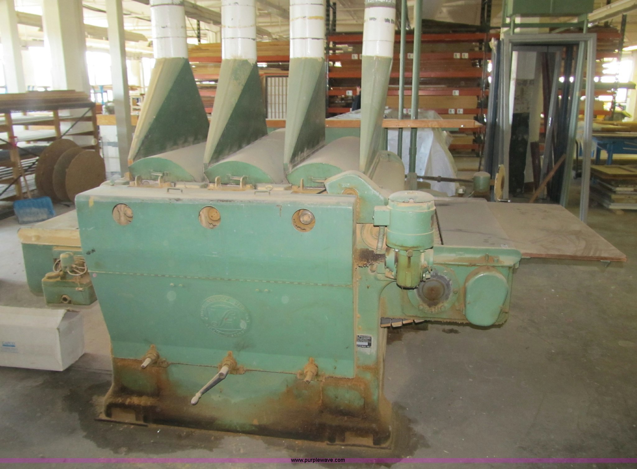 Yates drum sander in Des Moines, IA | Item 4140 sold | Purple Wave