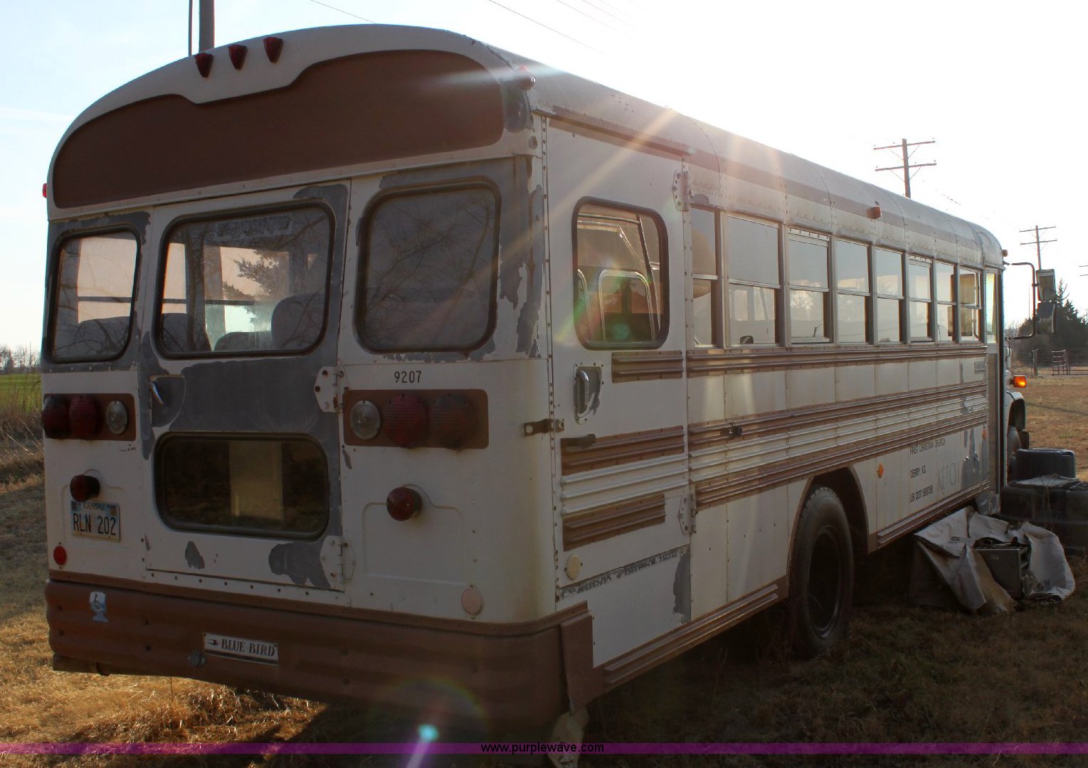 1985 Chevrolet Bluebird bus in Derby, KS | Item 6352 sold | Purple Wave