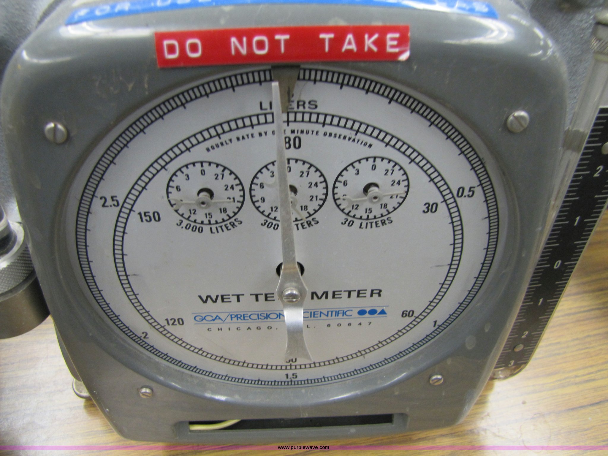 Calorimeter wet test meter in Manhattan, KS | Item 8699 sold | Purple Wave