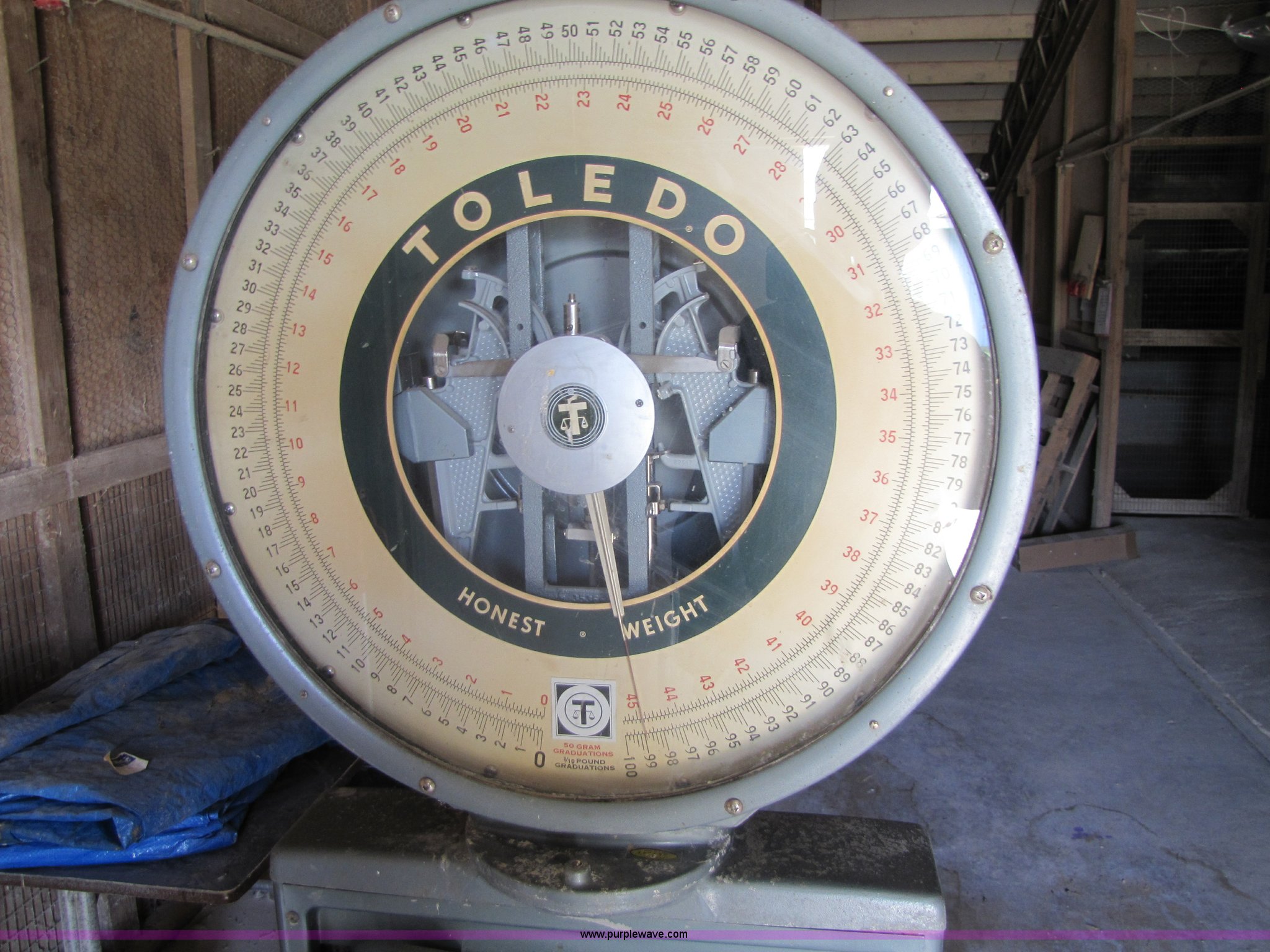 Toledo 2181 175 lb scale in Manhattan, KS | Item 8724 sold | Purple Wave