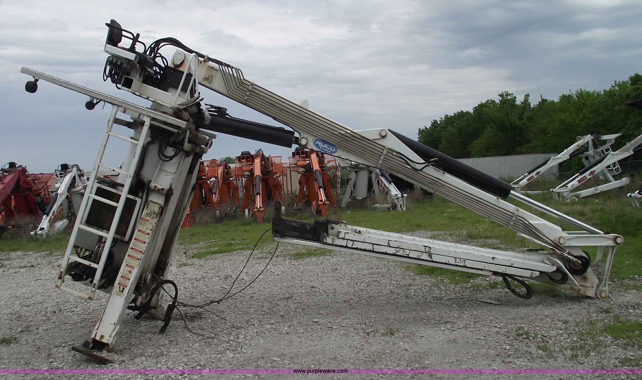 2005 IMT 16000 Series III hydraulic loader crane in Lee's Summit, MO ...