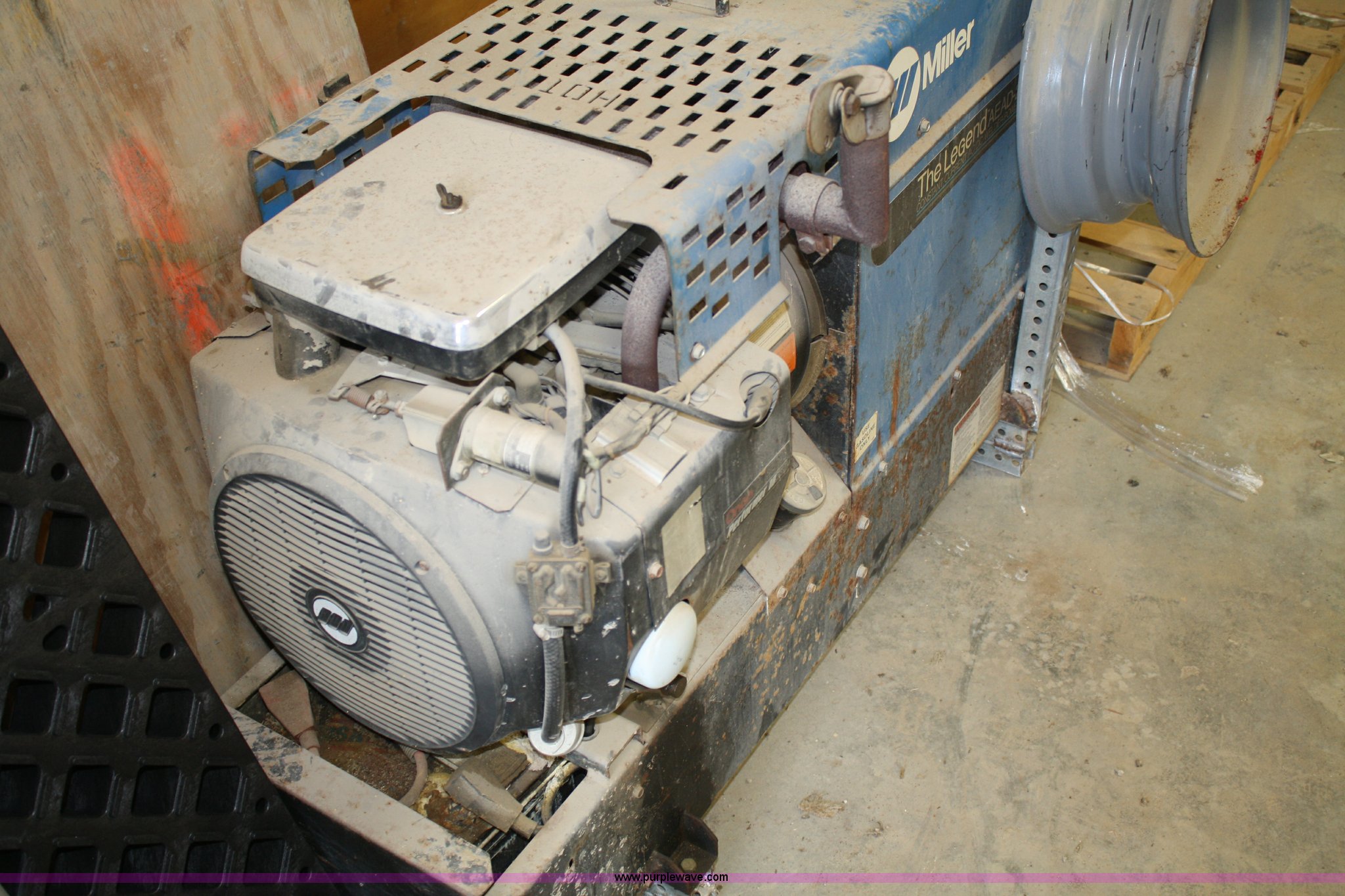 Miller Legend AEAD-200LE gen set in Paola, KS | Item 4675 sold | Purple ...