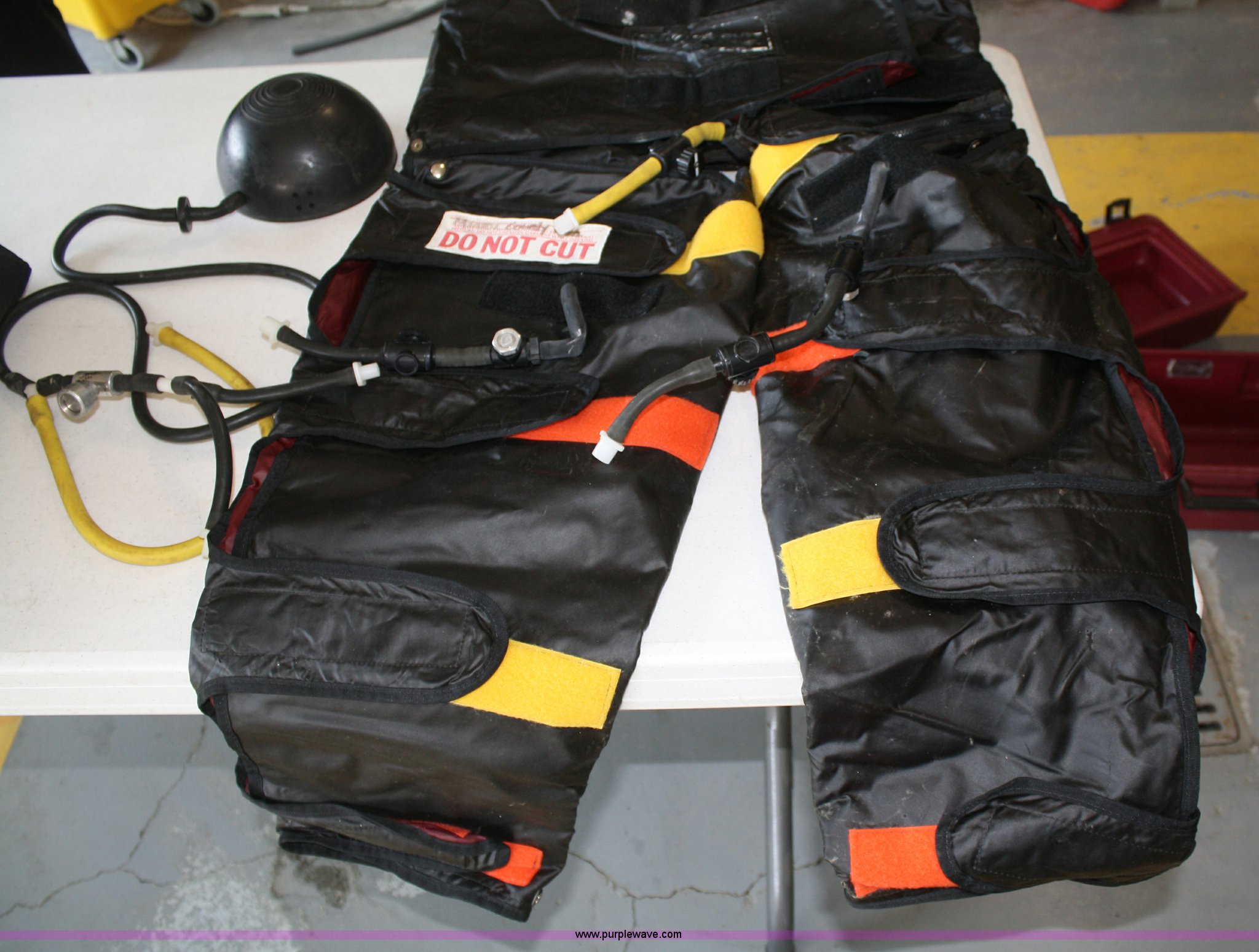 (2) Gladiator anti-shock pants in Paola, KS | Item 4689 sold | Purple Wave