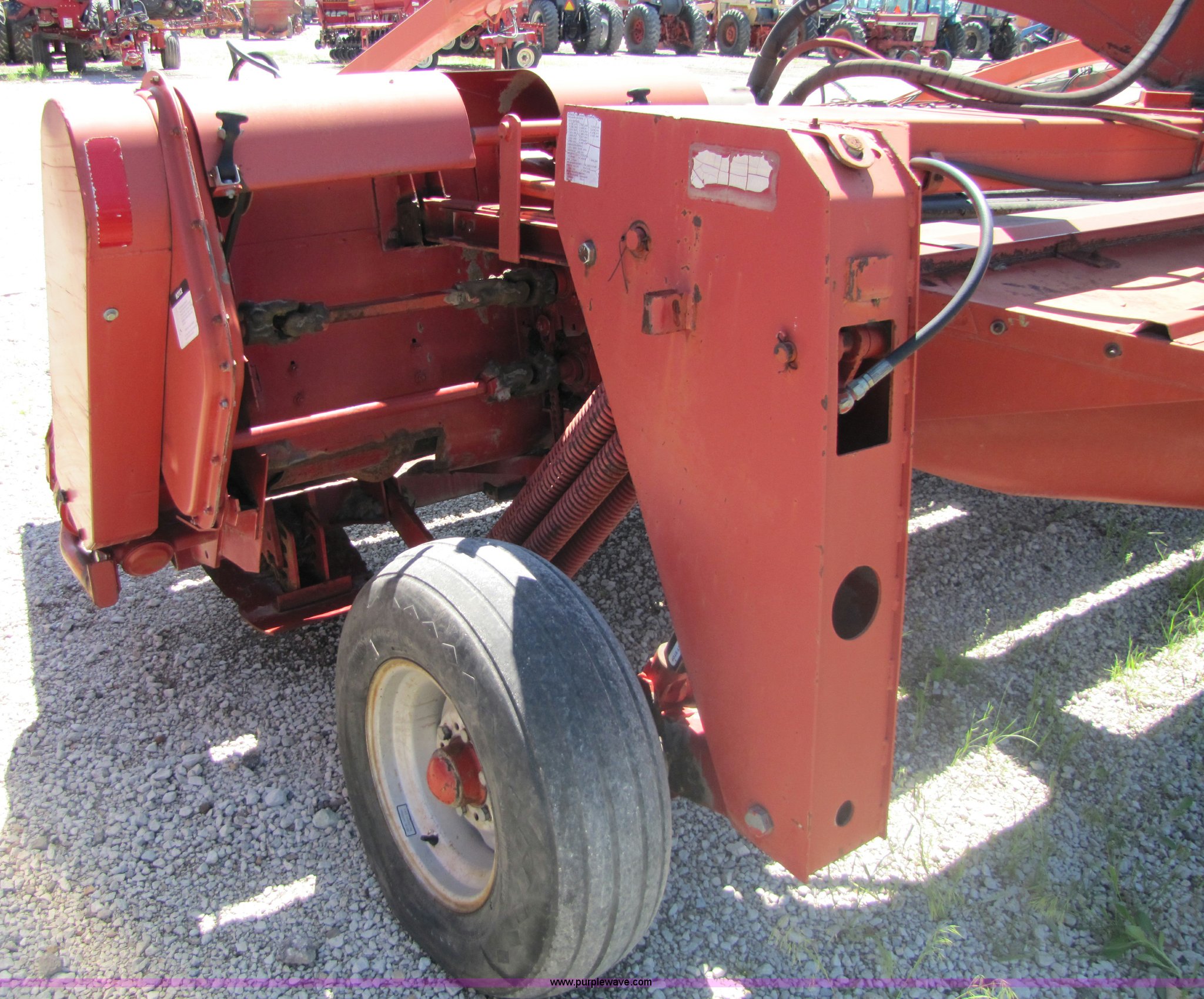 Case 8370 14' hydra-swing swather in Wamego, KS | Item 8482 sold ...