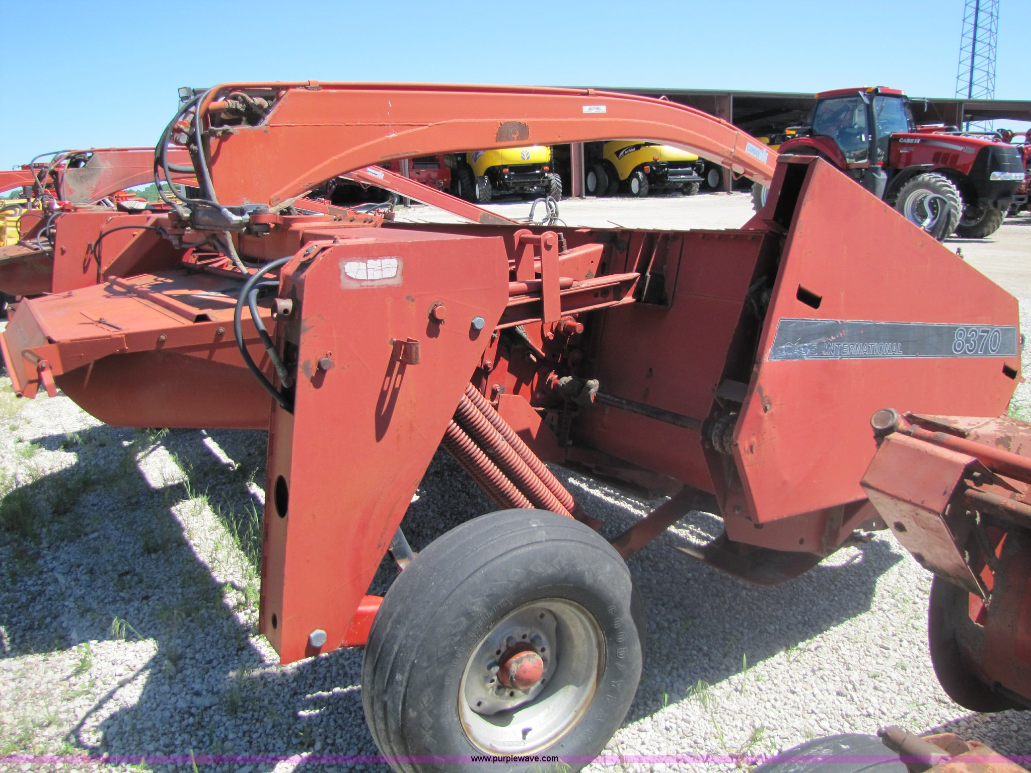 Case 8370 14' hydra-swing swather in Wamego, KS | Item 8482 sold ...