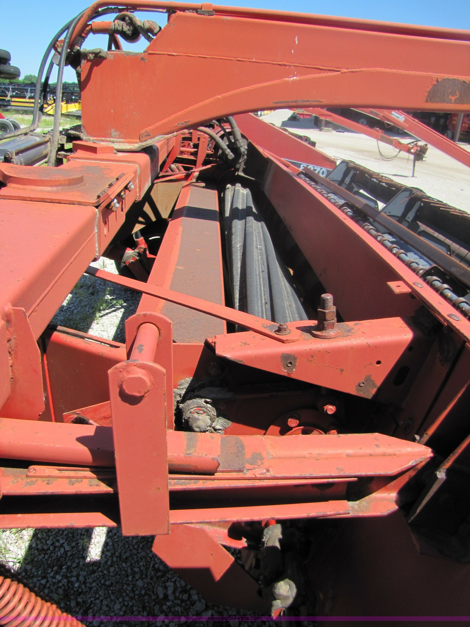 Case 8370 14' hydra-swing swather in Wamego, KS | Item 8482 sold ...
