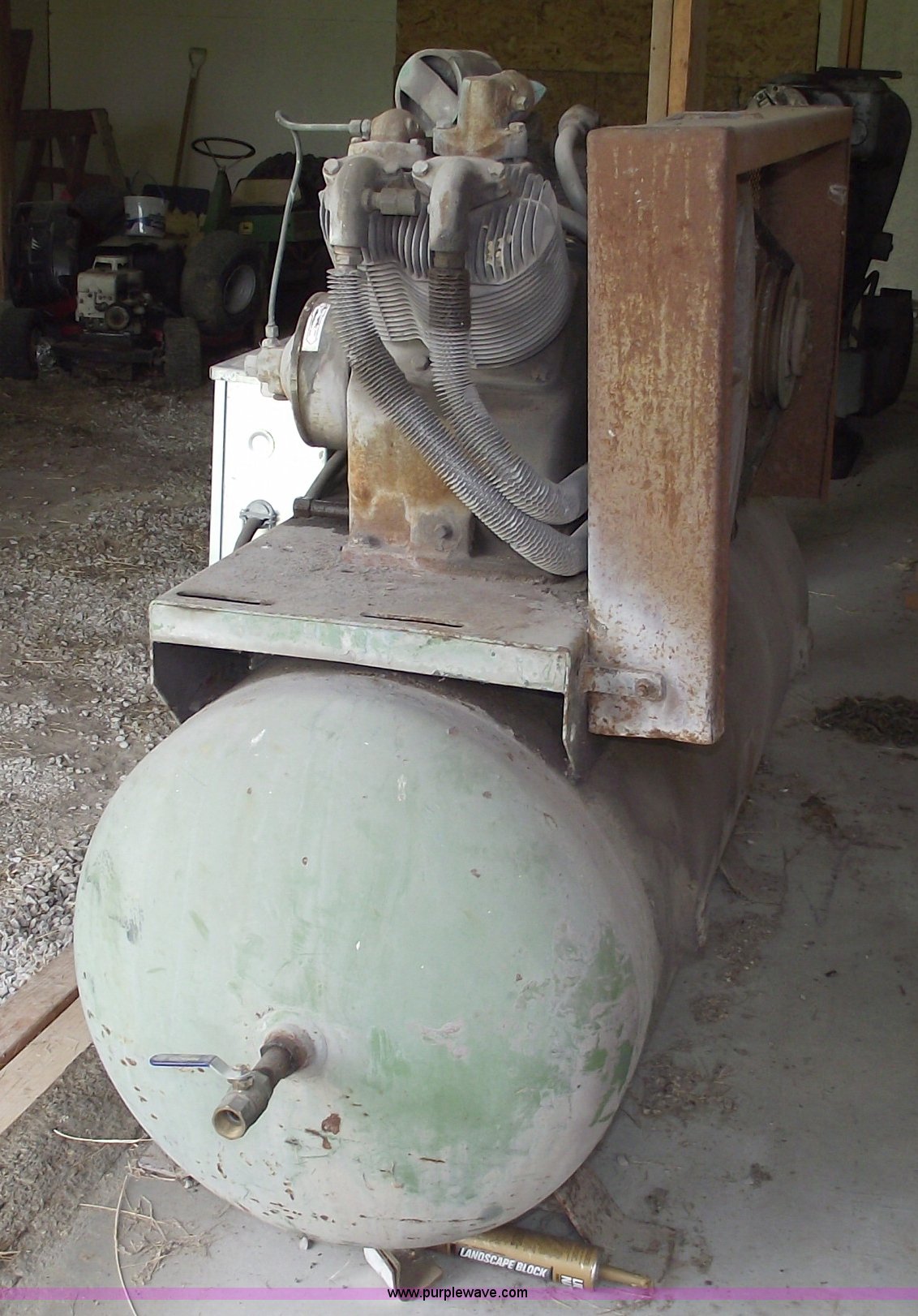 Brunner 100 gallon air compressor in Peculiar, MO | Item 5434 sold ...