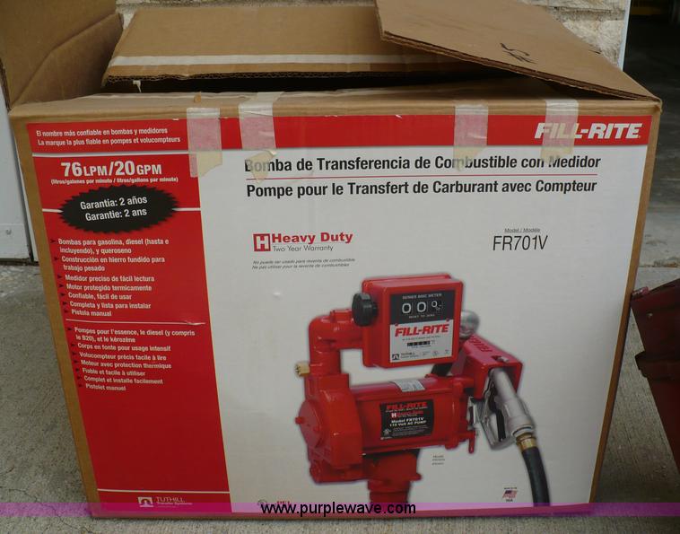 Tuthill 701 Fill-Rite electric fuel pump in Kansas City, KS | Item 1651 ...