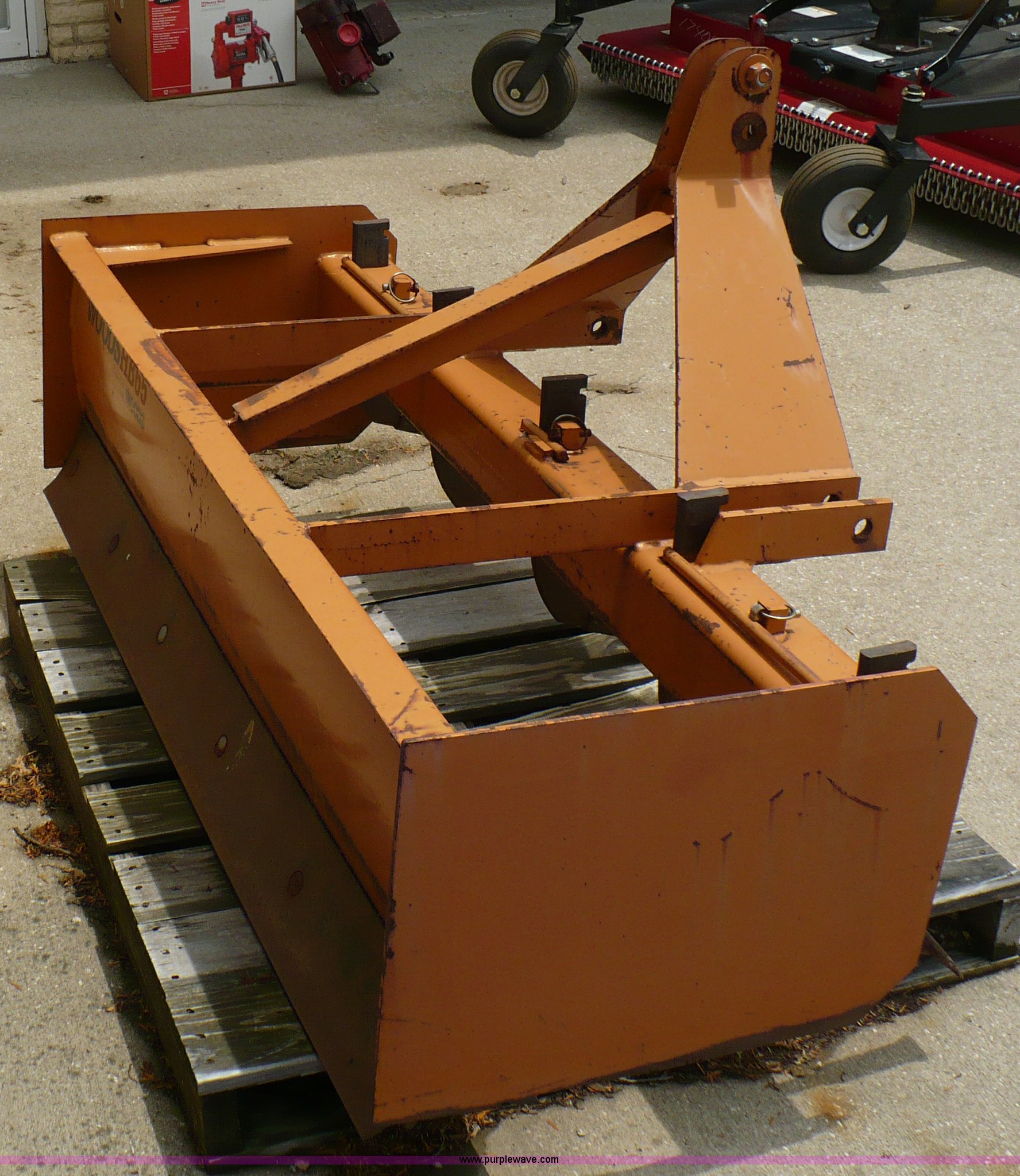 2001 Woods GB65 box blade in Kansas City, KS | Item 1650 sold | Purple Wave