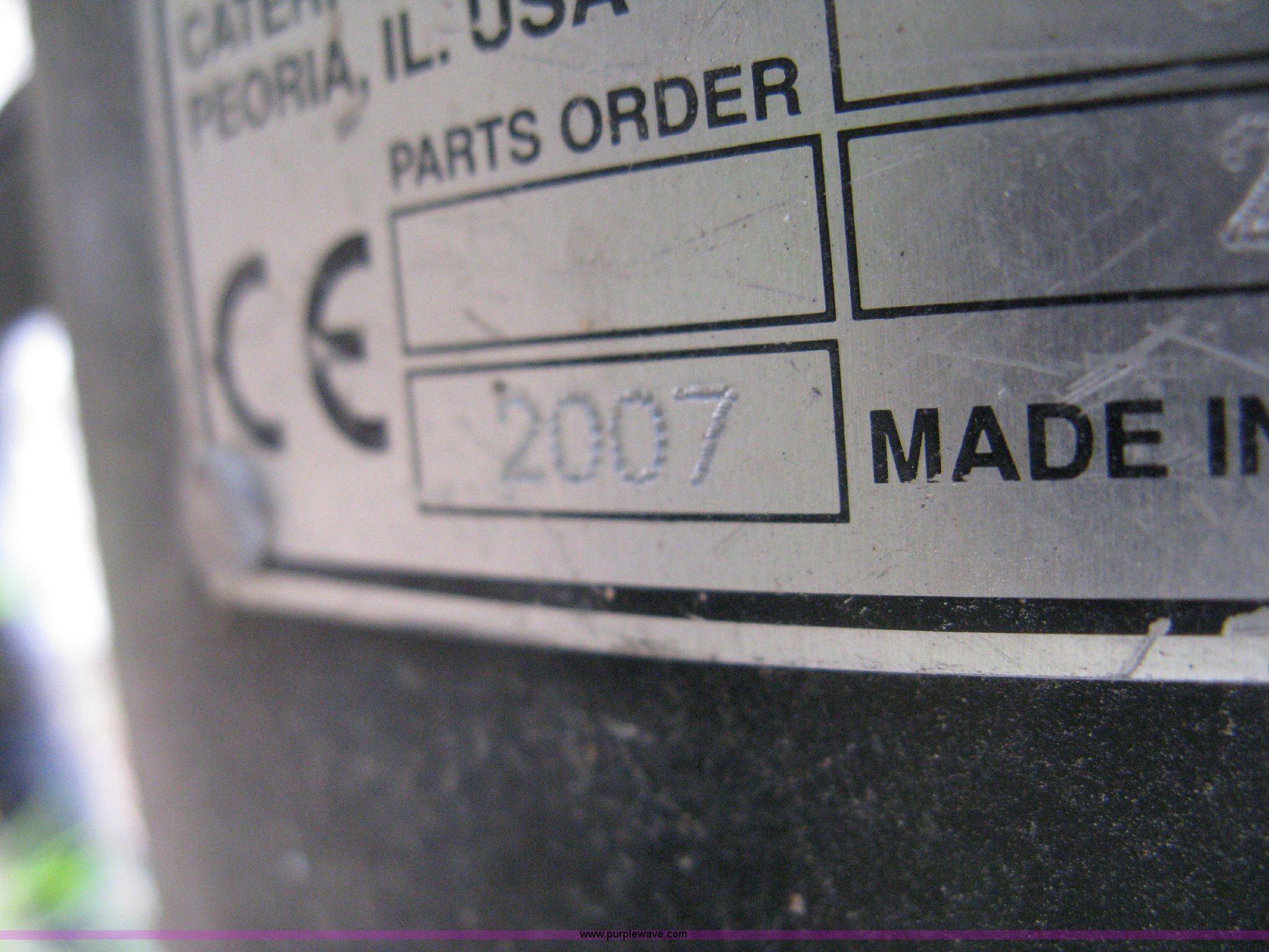 2007 Caterpillar A14B auger in Sedgwick, KS | Item 8089 sold | Purple Wave