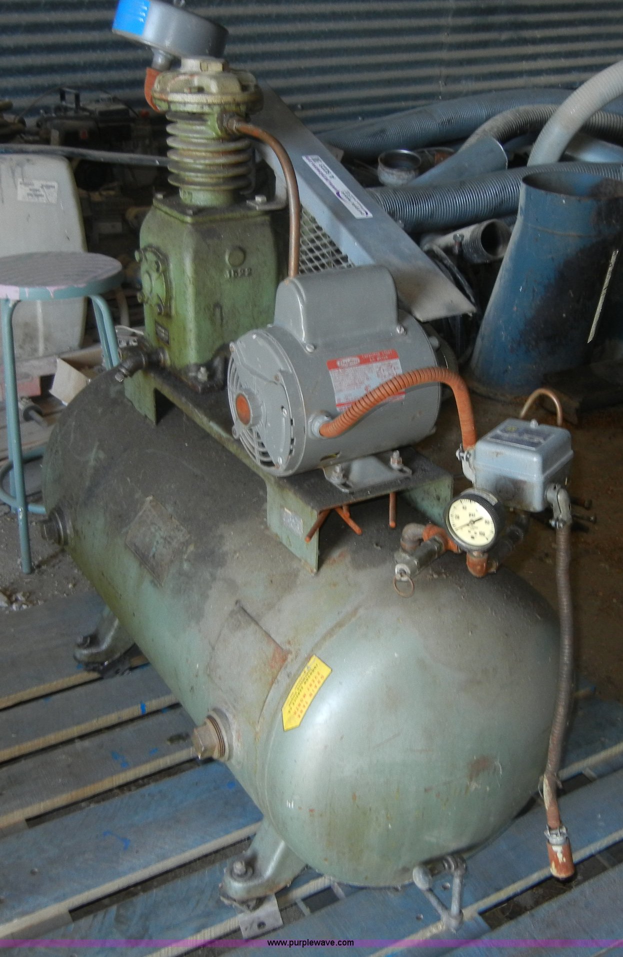 1963 Johnson 400J air compressor in Chapman, KS | Item A9223 sold ...