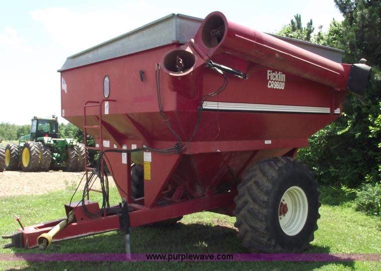 Ficklin CA9600 600 bushel grain cart in Sedalia, MO | Item A4212 sold ...
