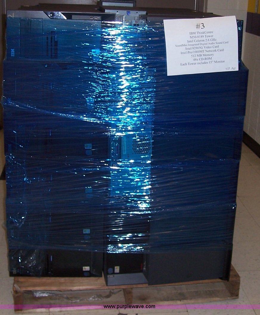 (43) IBM computer towers in Spring Hill, KS | Item 4479 sold | Purple Wave