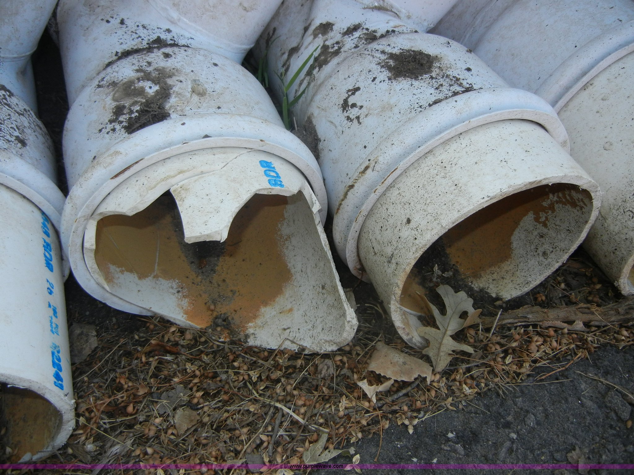 (7) Pierce IPS irrigation risers and 8" elbow in St Marys, KS | Item ...