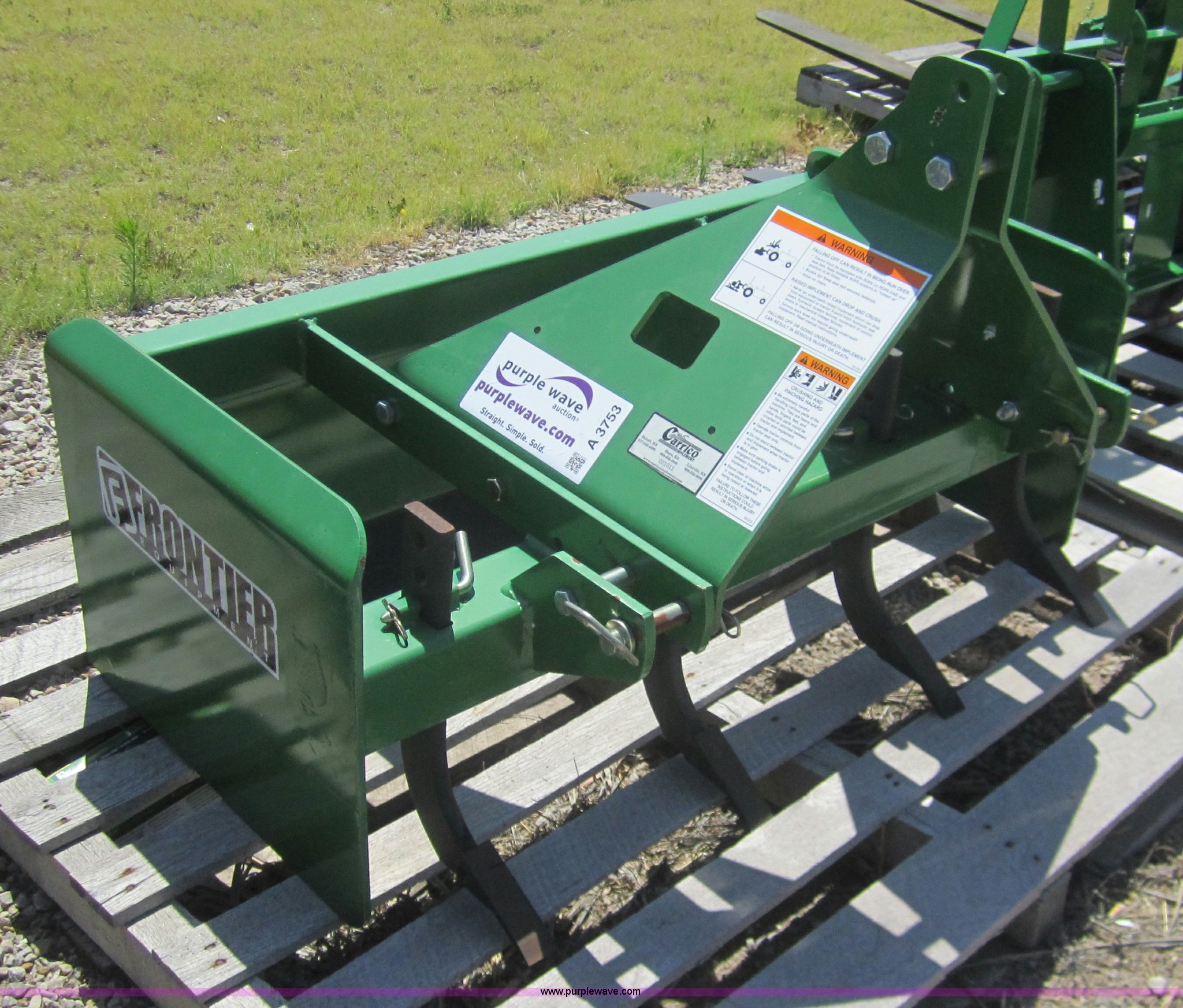 2008 Frontier BB2048 4' box blade in Hays, KS | Item A3753 sold ...