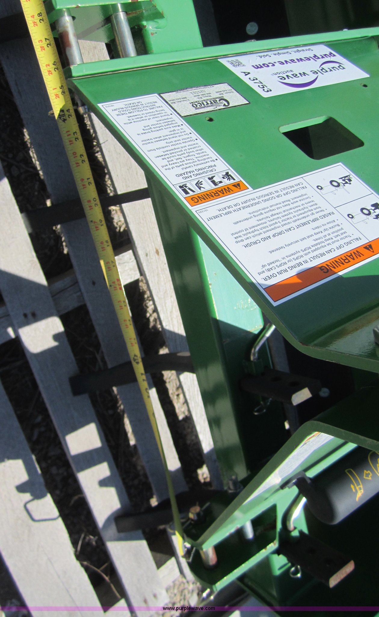 2008 Frontier BB2048 4' box blade in Hays, KS | Item A3753 sold ...