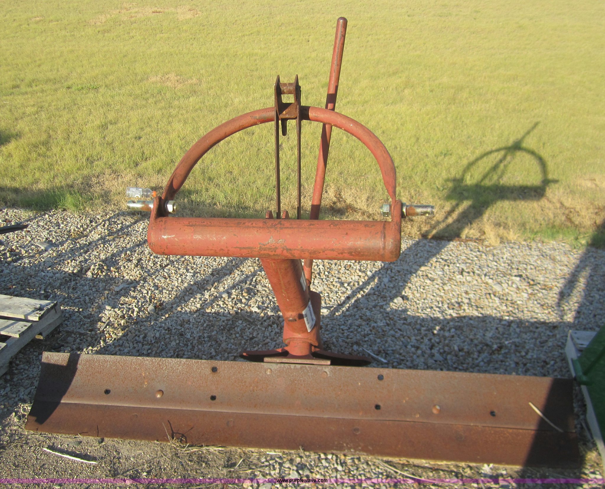 Danuser 6' back blade in Hays, KS | Item A3776 sold | Purple Wave