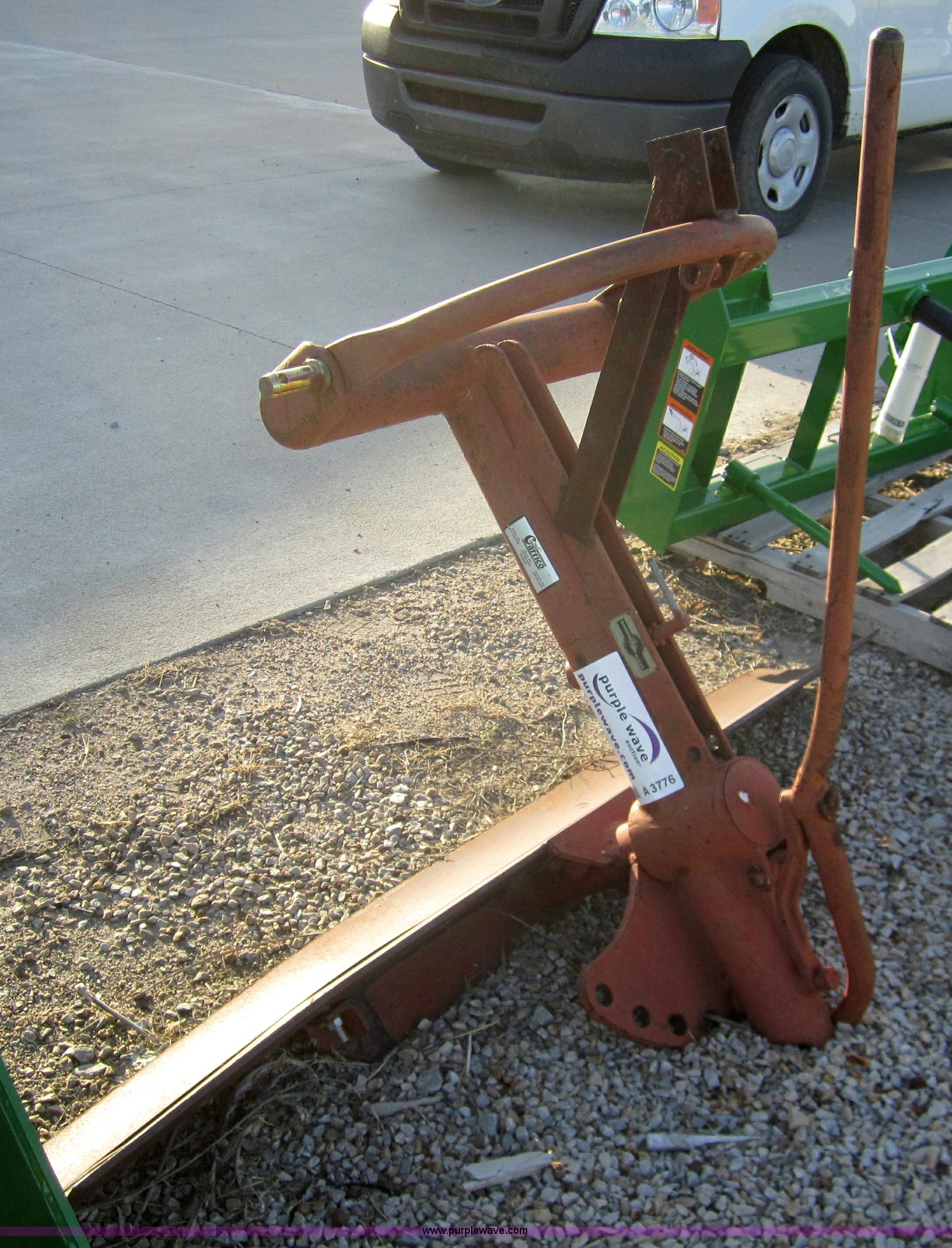 Danuser 6' back blade in Hays, KS | Item A3776 sold | Purple Wave