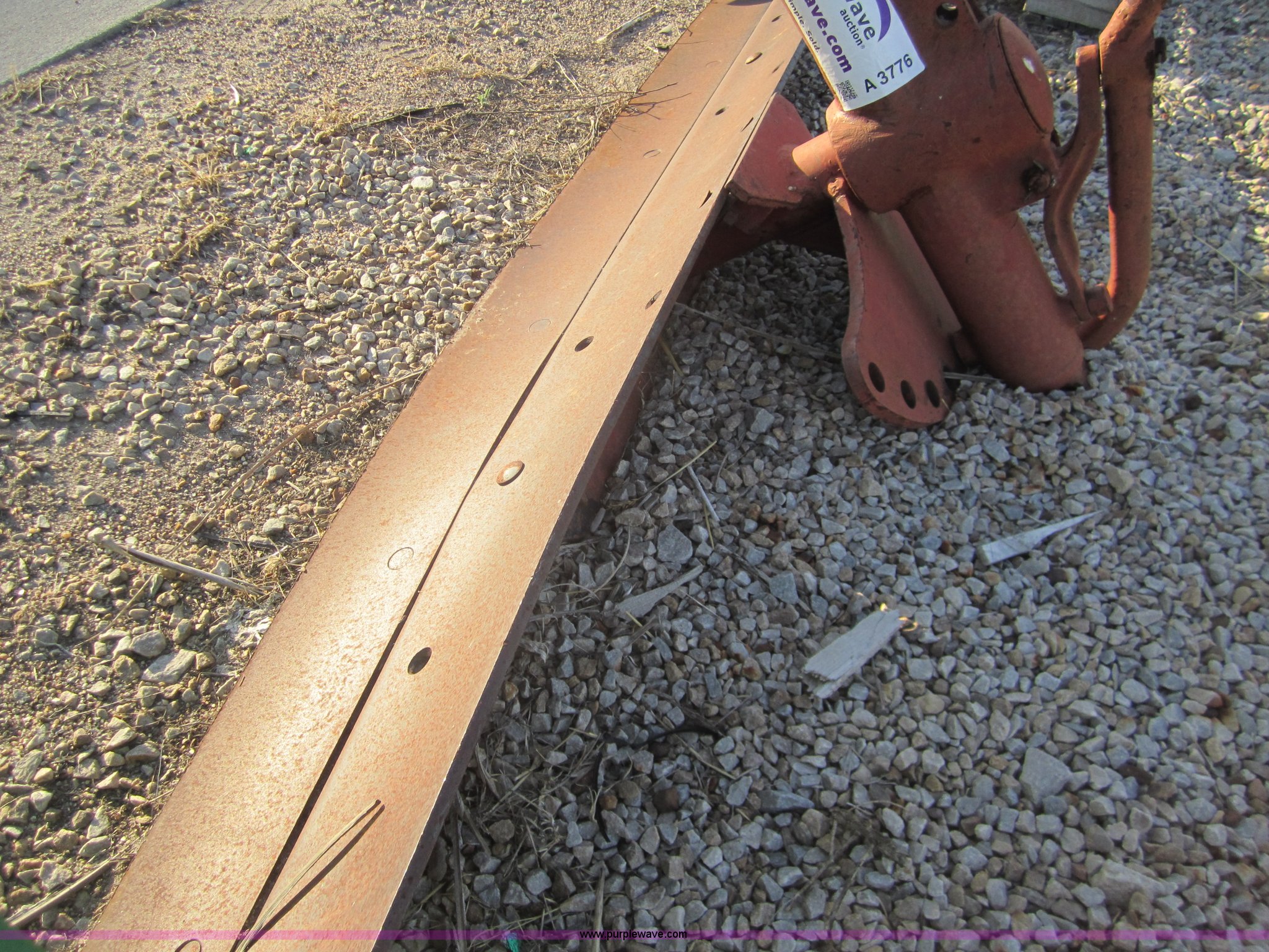 Danuser 6' back blade in Hays, KS | Item A3776 sold | Purple Wave