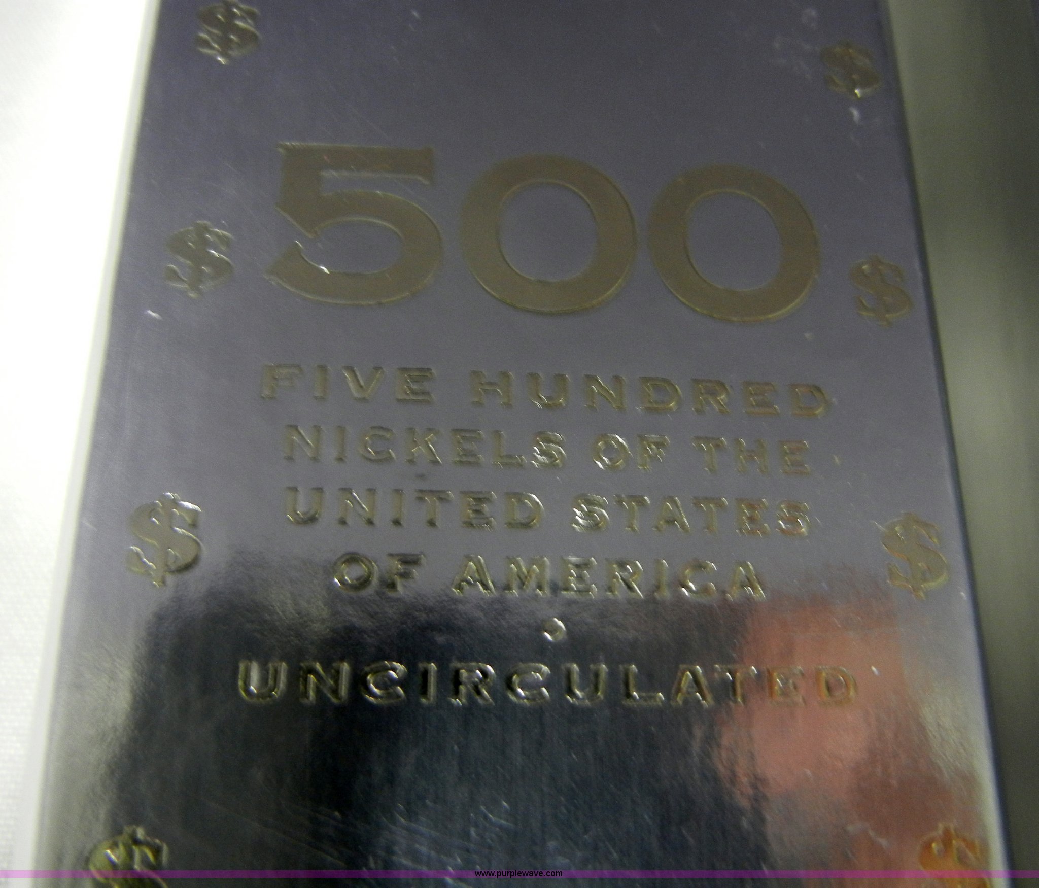 1,000 uncirculated U.S. nickels in Manhattan, KS | Item 2406 sold ...