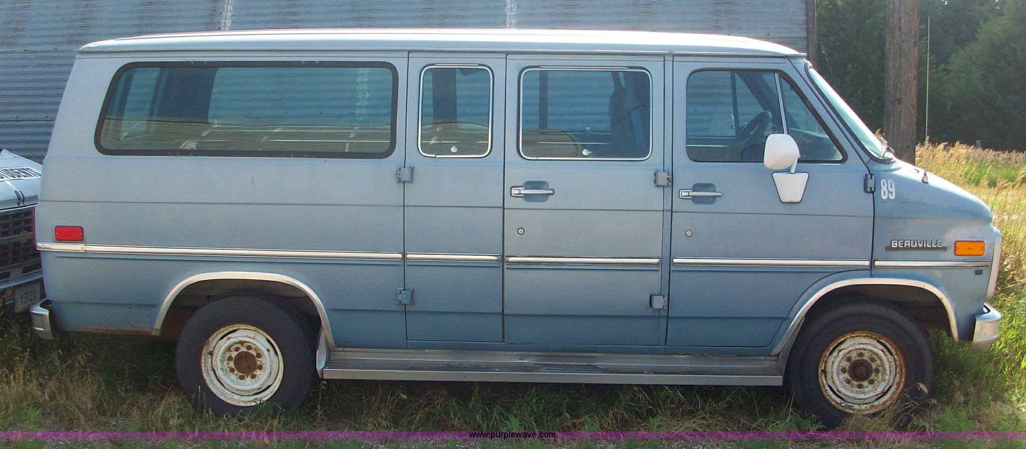 1989 Chevrolet G30 Sport van in Oxford, NE | Item A1143 sold | Purple Wave