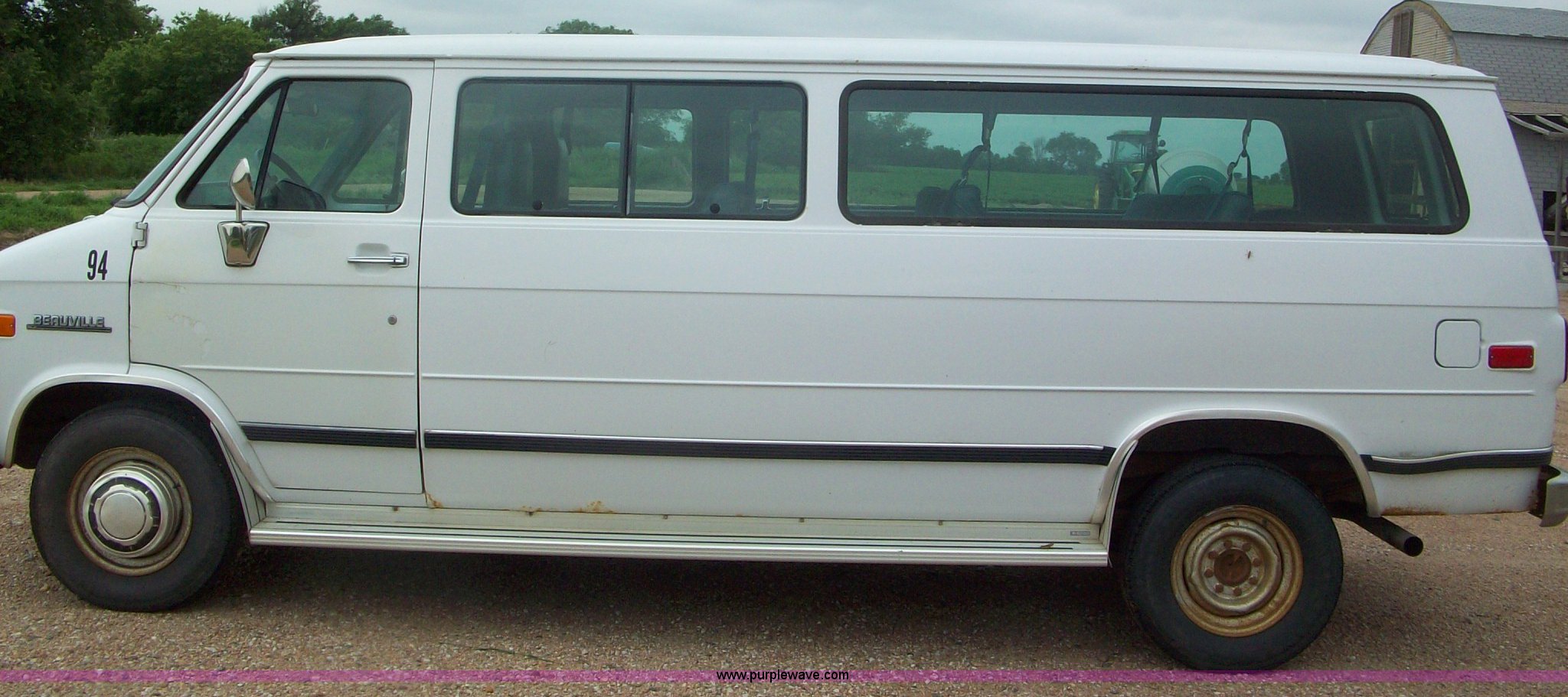 1994 Chevrolet G30 Sport van in Oxford, NE | Item A1146 sold | Purple Wave