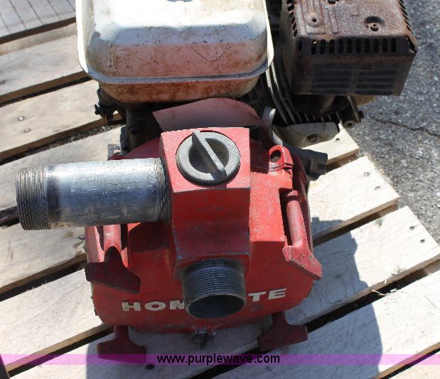 (2) Homelite water pumps in Hutchinson, KS | Item B9773 sold | Purple Wave
