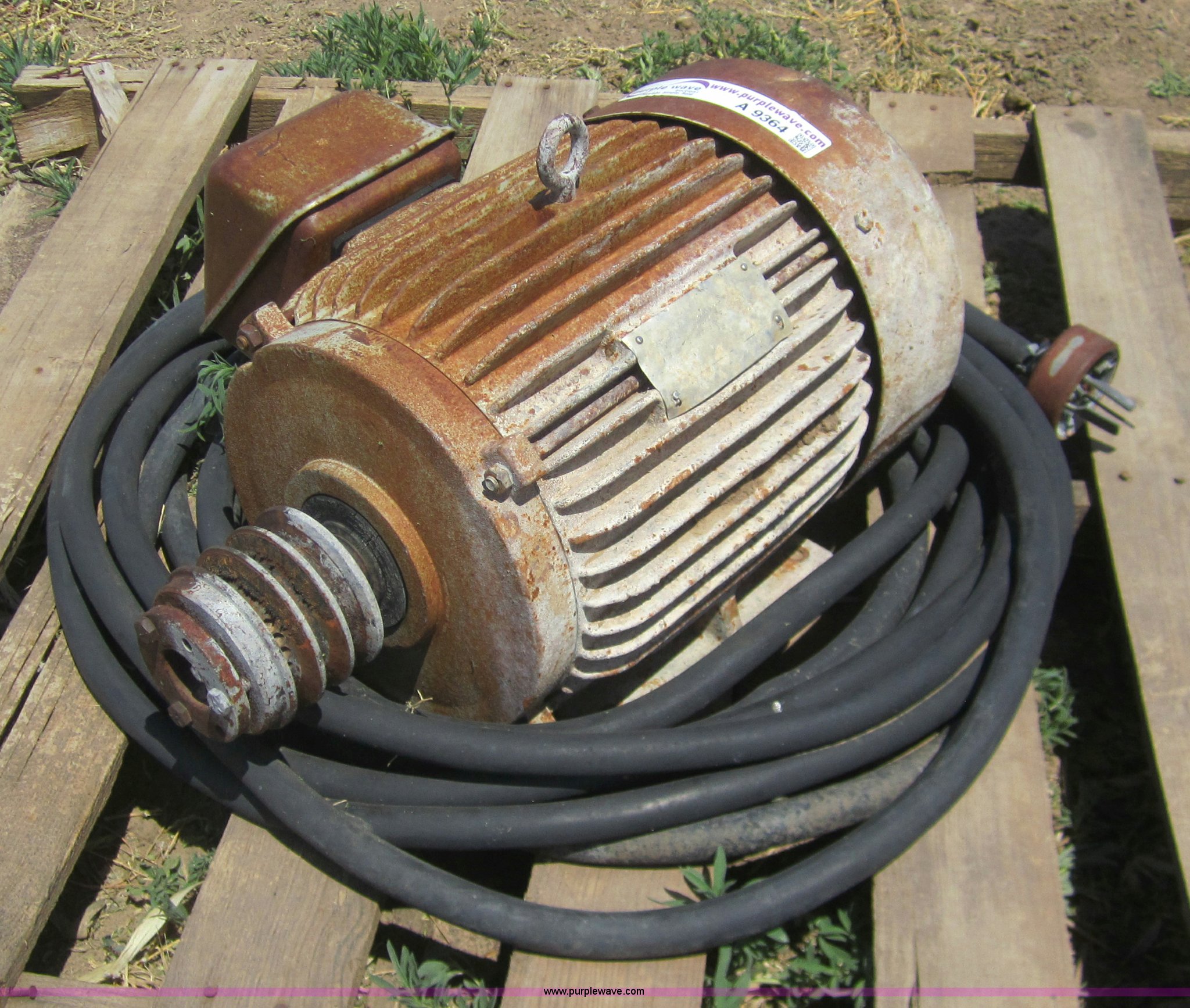 Electric motor in Guymon, OK | Item A9364 sold | Purple Wave