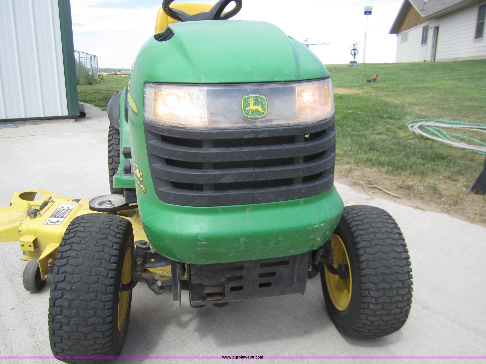 John Deere G110 automatic lawn mower in Dodge City, KS | Item C9777 ...