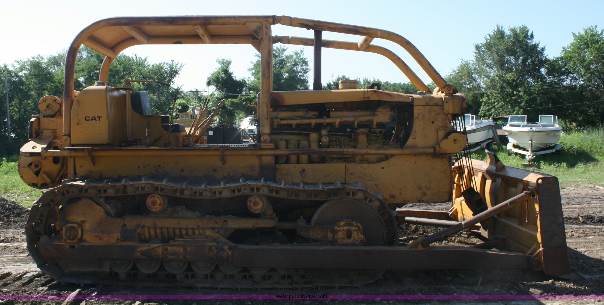 1956 Caterpillar D8G dozer in Lansing, KS | Item A2158 sold | Purple Wave