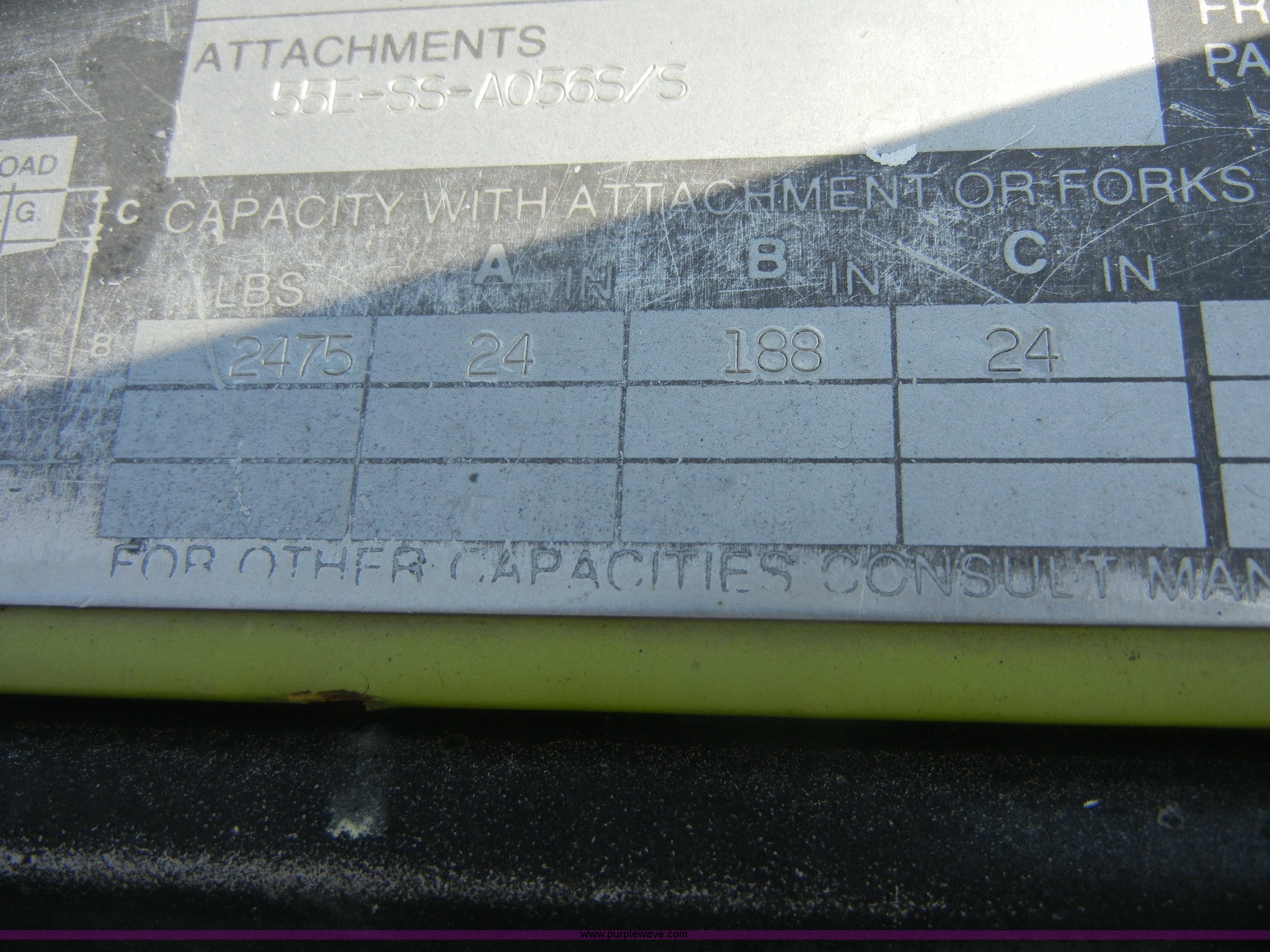 Clark 15E GCX forklift in Paola, KS | Item A9939 sold | Purple Wave