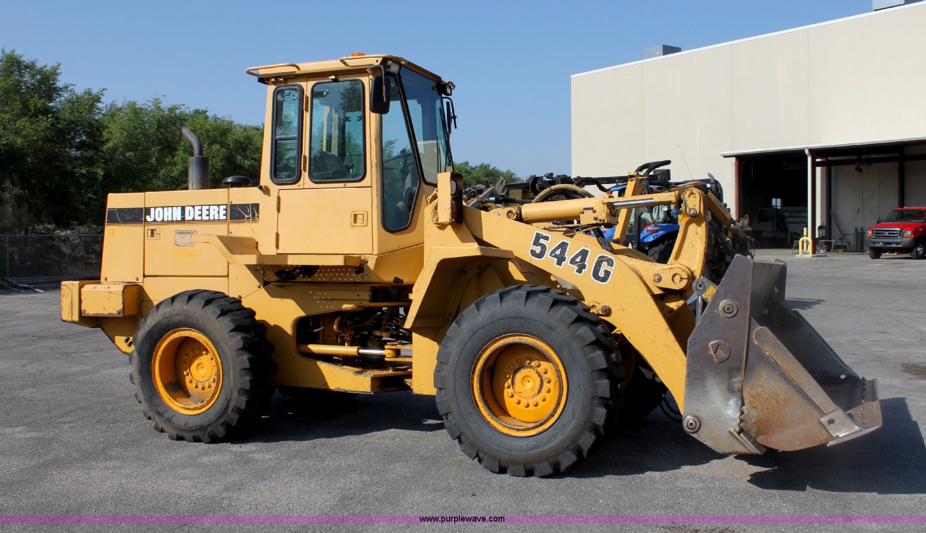 1993 John Deere 544G wheel loader in Hutchinson, KS | Item B9757 sold ...
