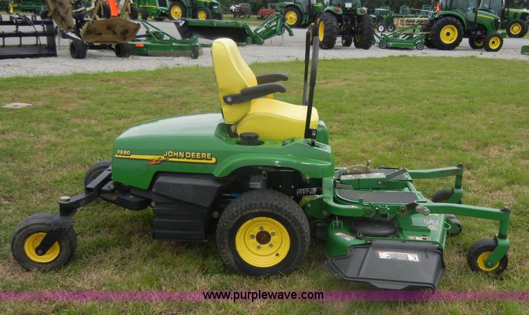 John Deere F680 Z-Trak zero turn mower in Baldwin City, KS | Item A9989 ...