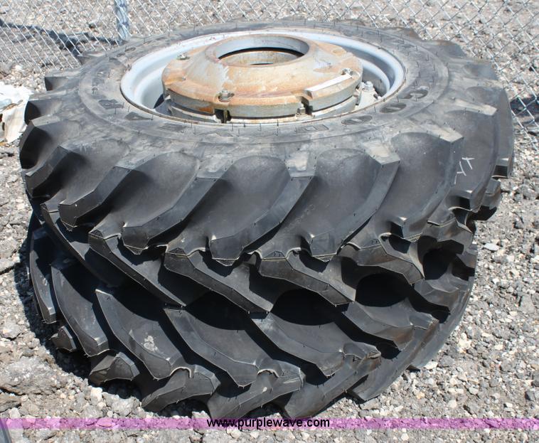  2 Goodyear 14 9 28 Tractor Tires And Wheels In Hesston KS Item