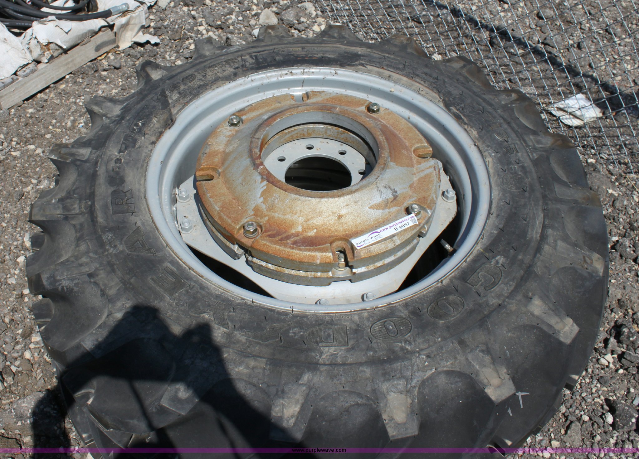  2 Goodyear 14 9 28 Tractor Tires And Wheels In Hesston KS Item