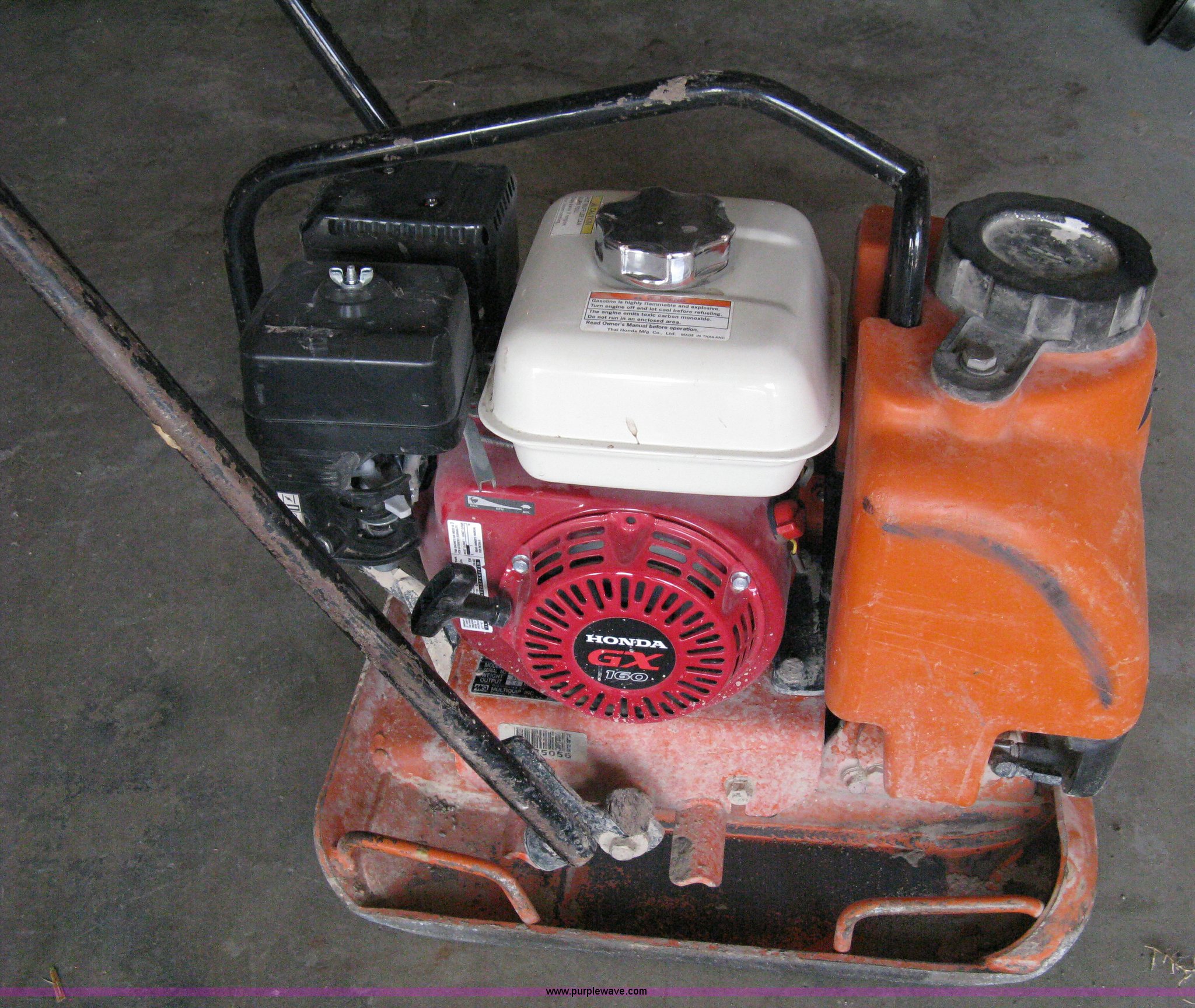 Mikasa MultiQuip MVC-82VHW compactor in Wichita, KS | Item B9508 sold ...