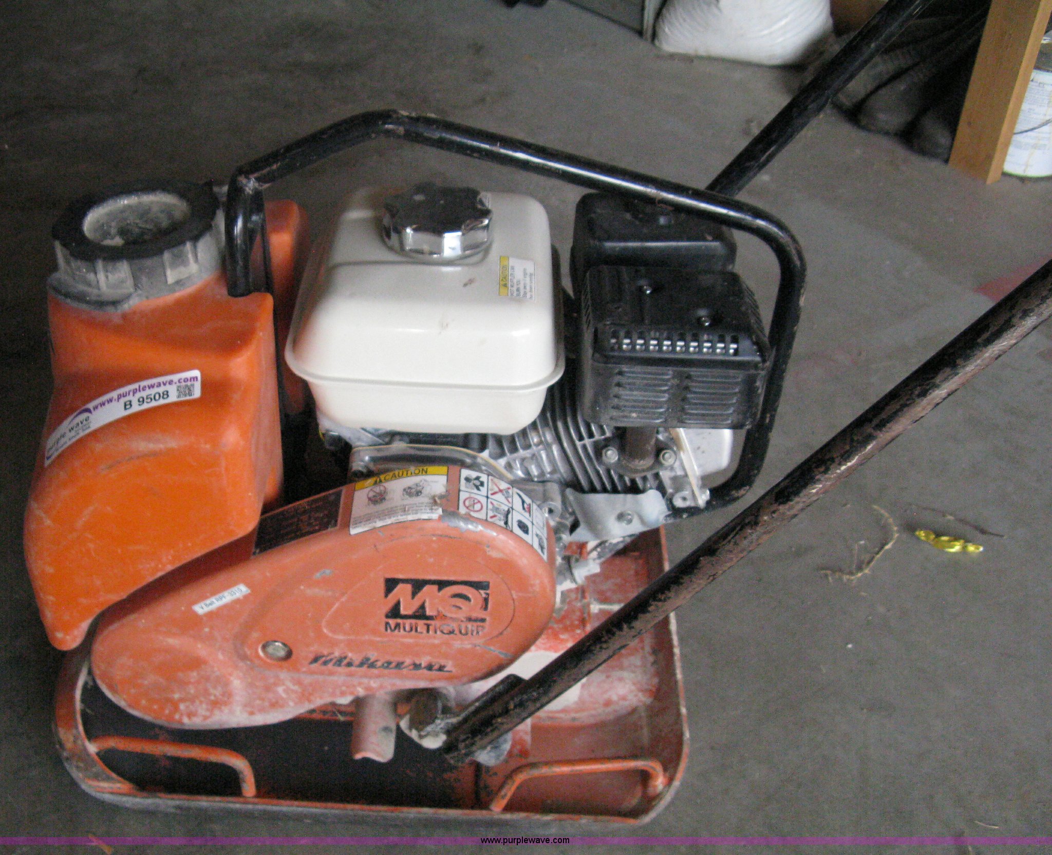 Mikasa MultiQuip MVC-82VHW compactor in Wichita, KS | Item B9508 sold ...