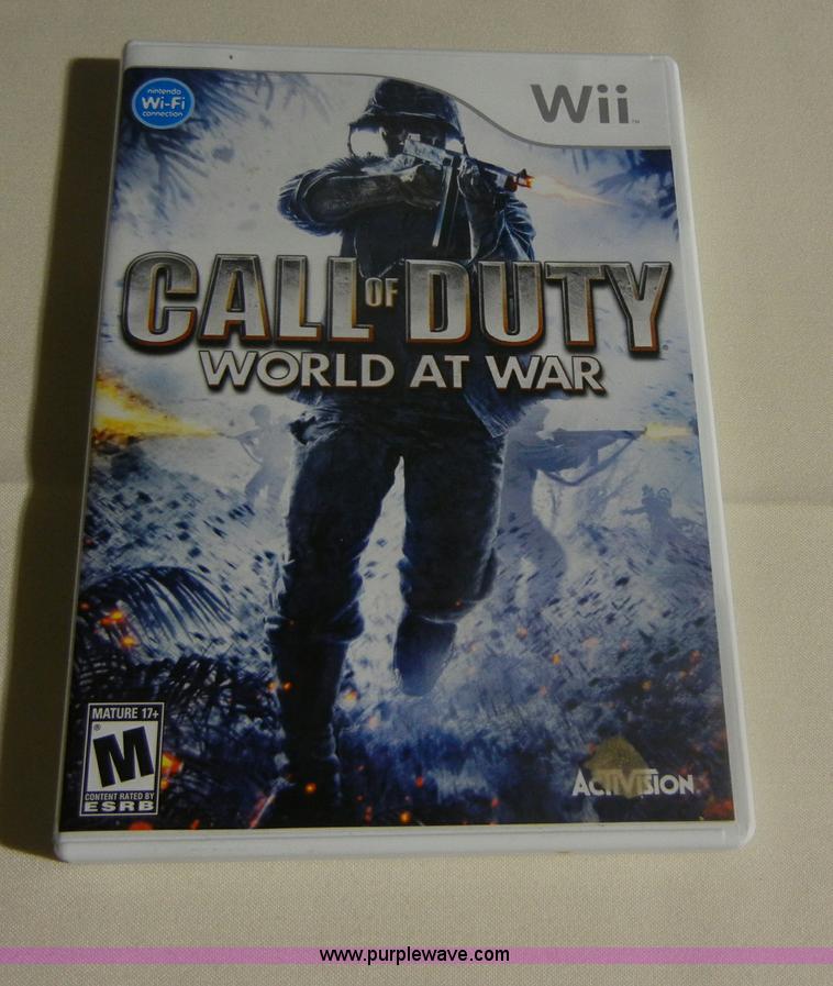 Call of Duty: World at War video game for Wii game console in Manhattan ...