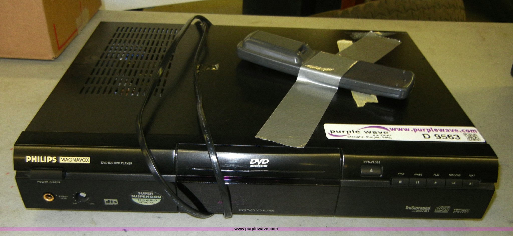 Philips Magnavox DVD player in Junction City, KS | Item D9563 sold ...