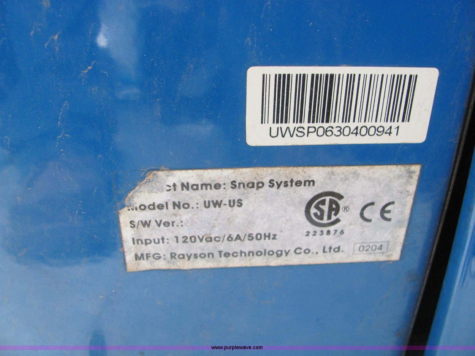 U-Wink snap video poker machine in Douglass, KS | Item F9815 sold ...