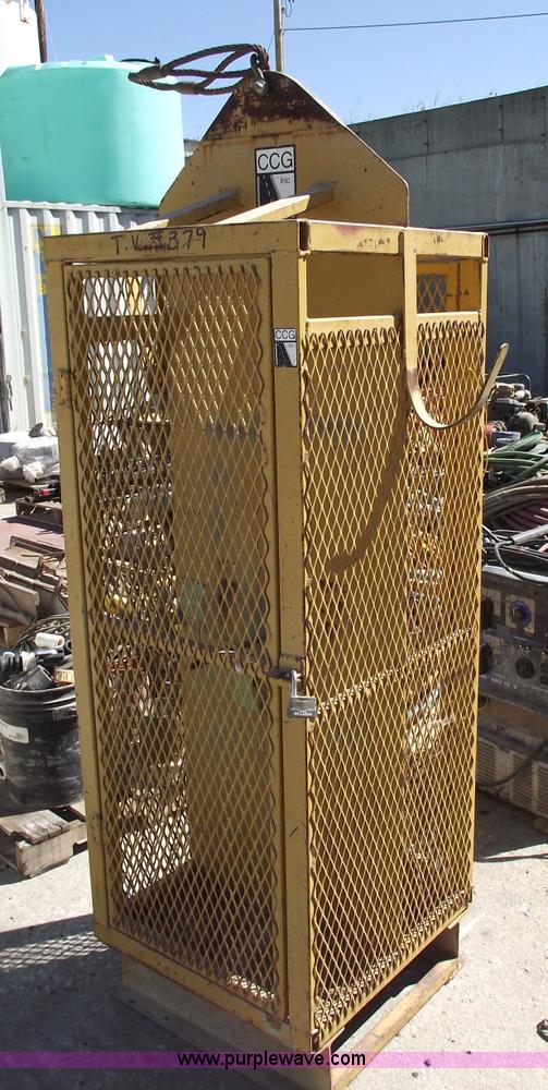 Oxygen and acetylene tank cage in Columbia, MO | Item A9445 sold ...